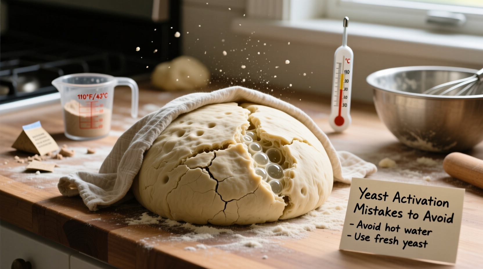 Why Is My Bread Dough Not Rising Yeast Activation Mistakes To Avoid