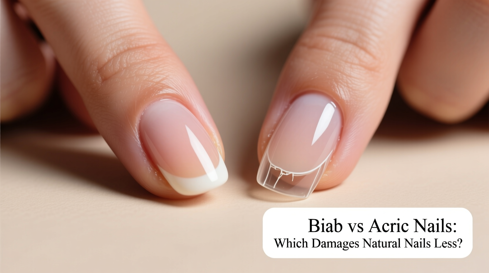 Biab Vs Acrylic Nails Which One Actually Damages Your Natural Nails Less