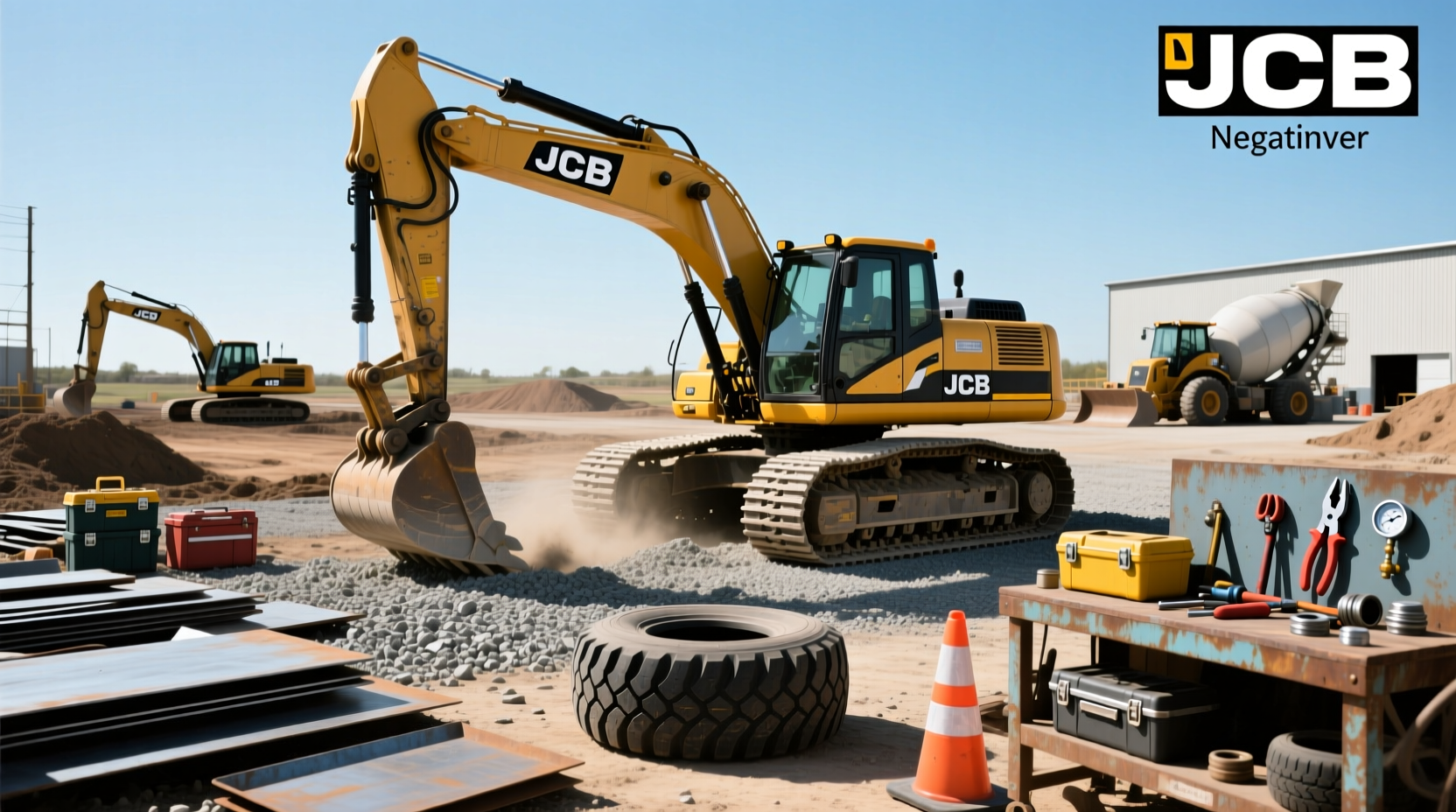 JCB Tires Guide: How to Choose the Right Type & Size