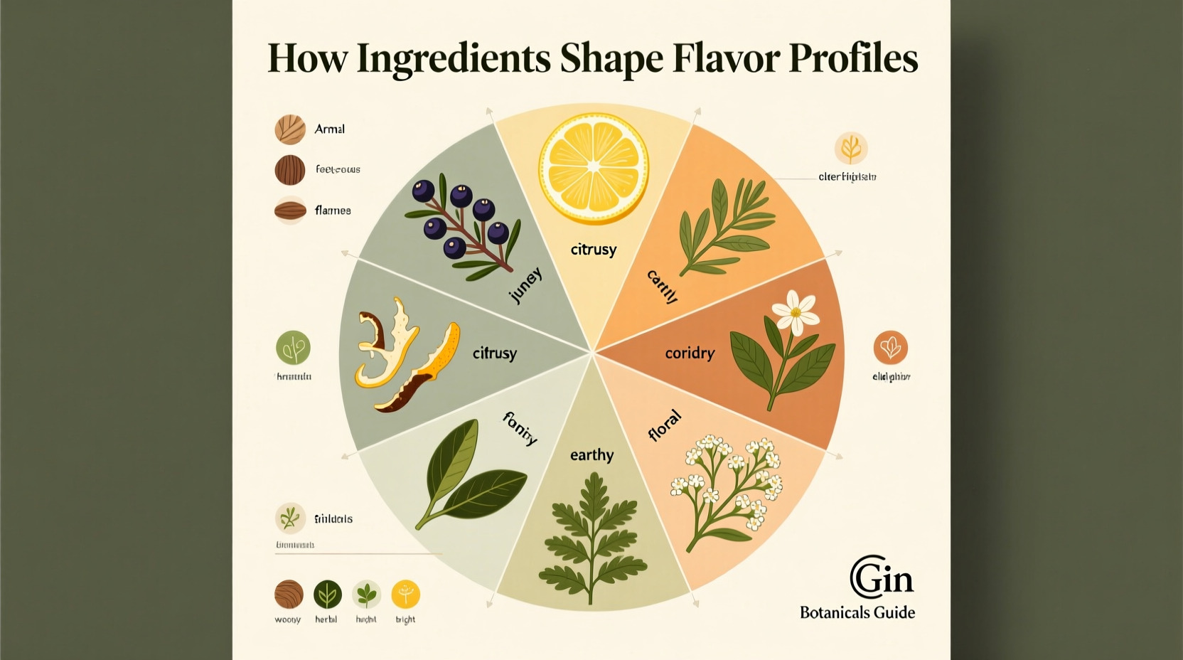 Gin Botanicals Guide How Ingredients Shape Flavor Profiles