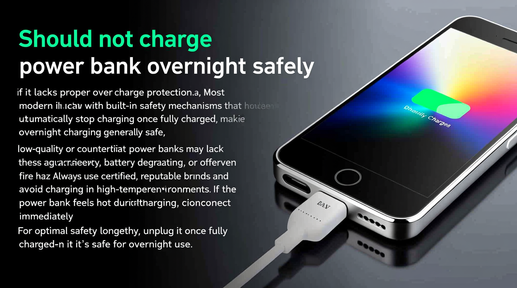 Can You Charge A Power Bank Overnight Safely Or Does It Overheat