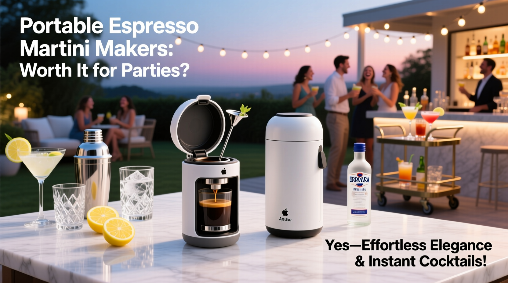 Portable Espresso Martini Makers Are They Worth It For Parties