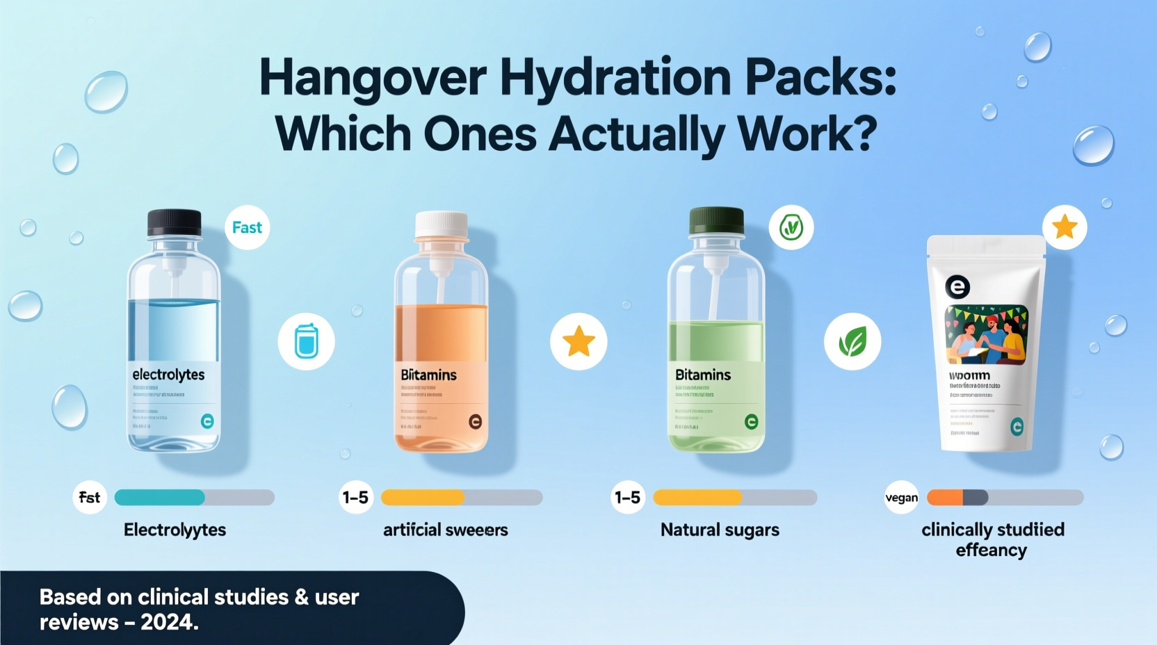 Hangover Hydration Packs Compared Which Ones Actually Work