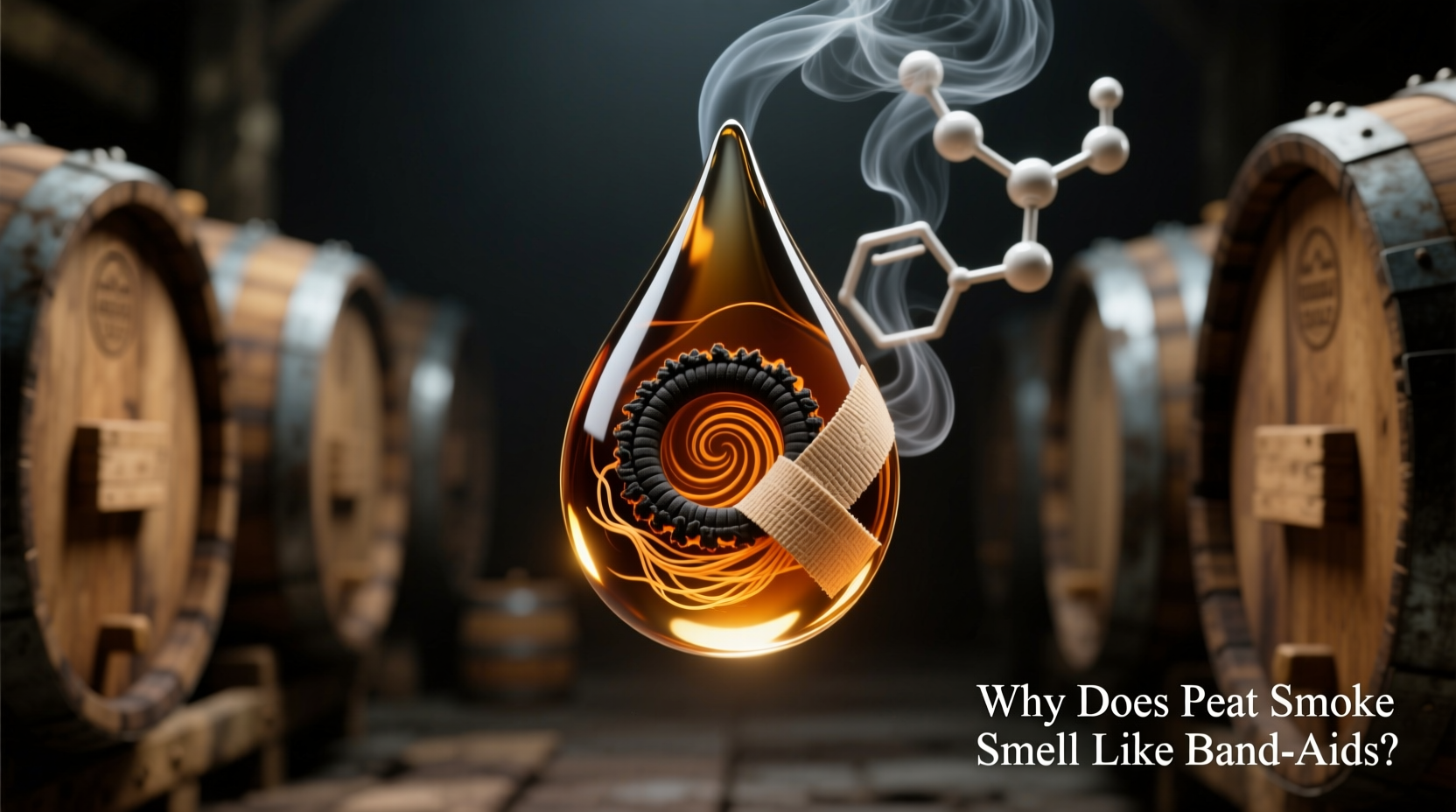 Why Do Some Whiskeys Smell Like Band-aids Peat Smoke Breakdown