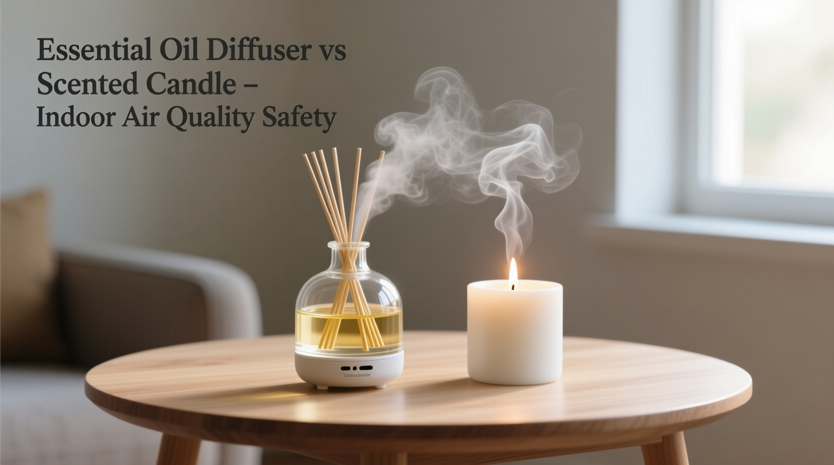 Essential Oil Diffuser Vs Scented Candle Which One Is Safer For Indoor ...