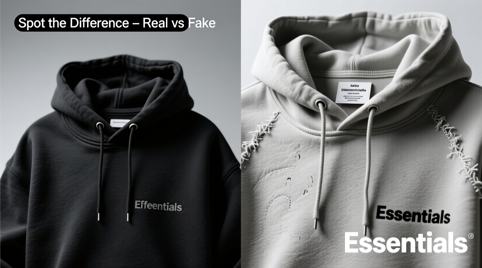 Essentials Hoodie Real Vs Fake How To Spot The Differences Before You ...