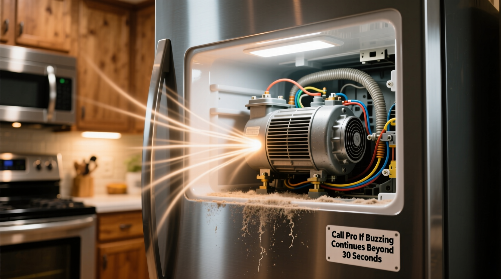 Refrigerator Making Buzzing Noise Causes And When To Call A Pro