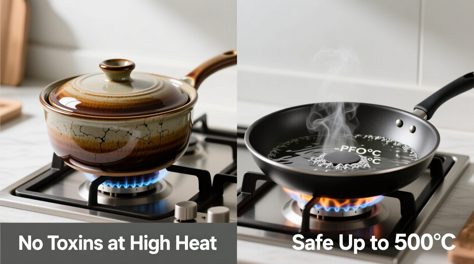 Ceramic Cookware Vs Nonstick Which Handles High Heat Without Toxins