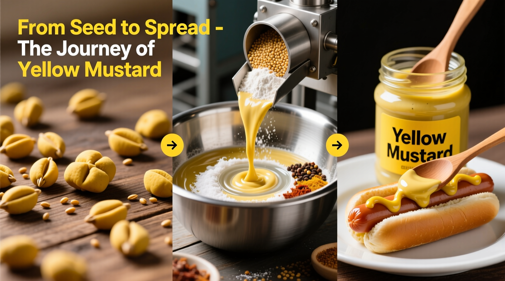 What Goes Into Yellow Mustard: From Seed To Spread