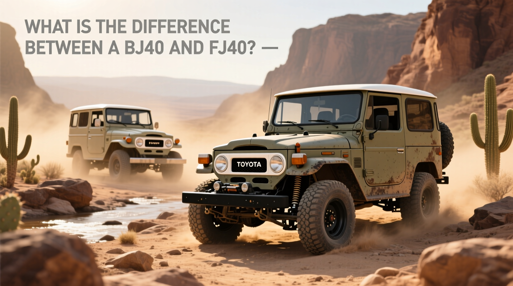 How to Choose Toyota BJ40 vs FJ40: A Complete Buying Guide