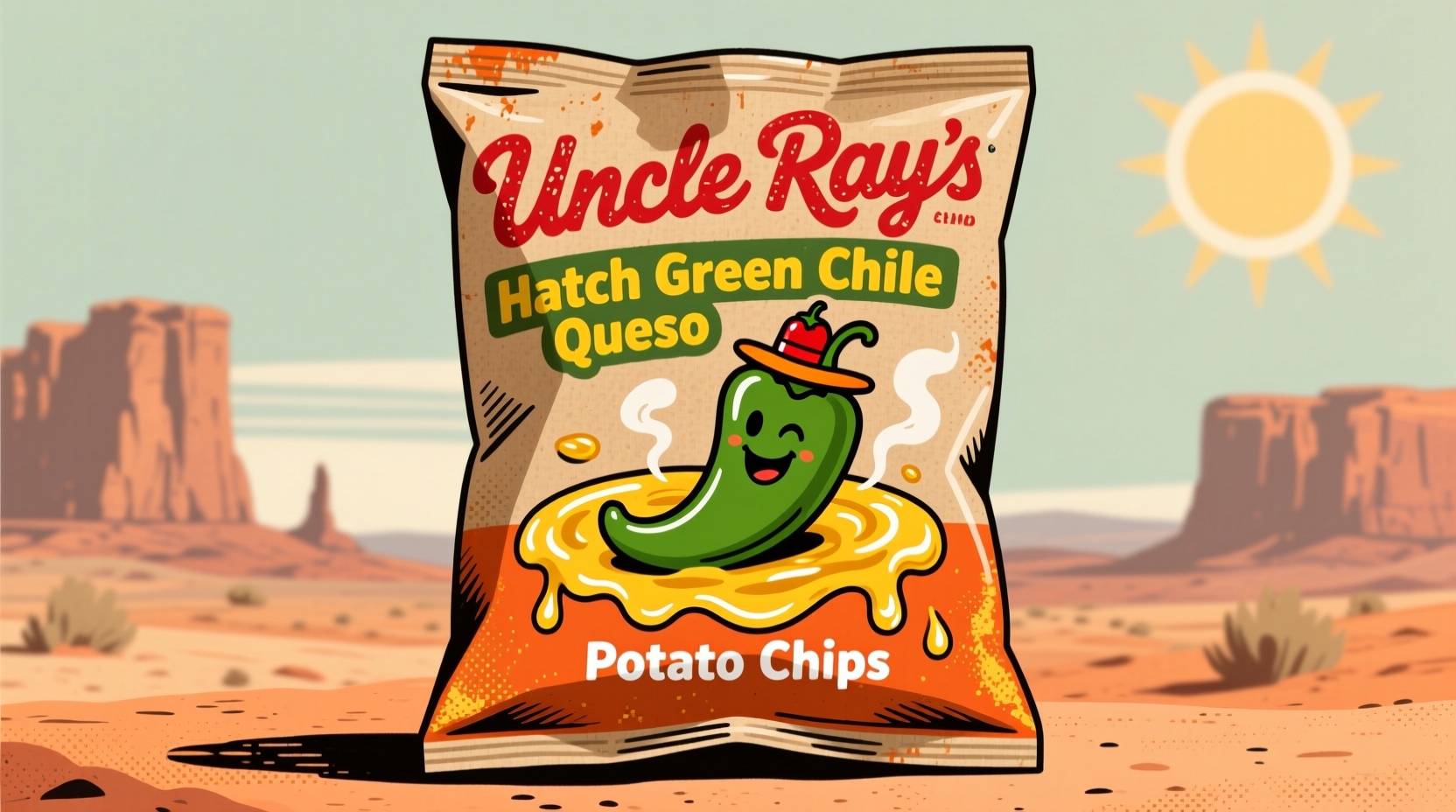 Uncle Ray's Hatch Green Chile Queso Chips: Flavor Profile & Facts