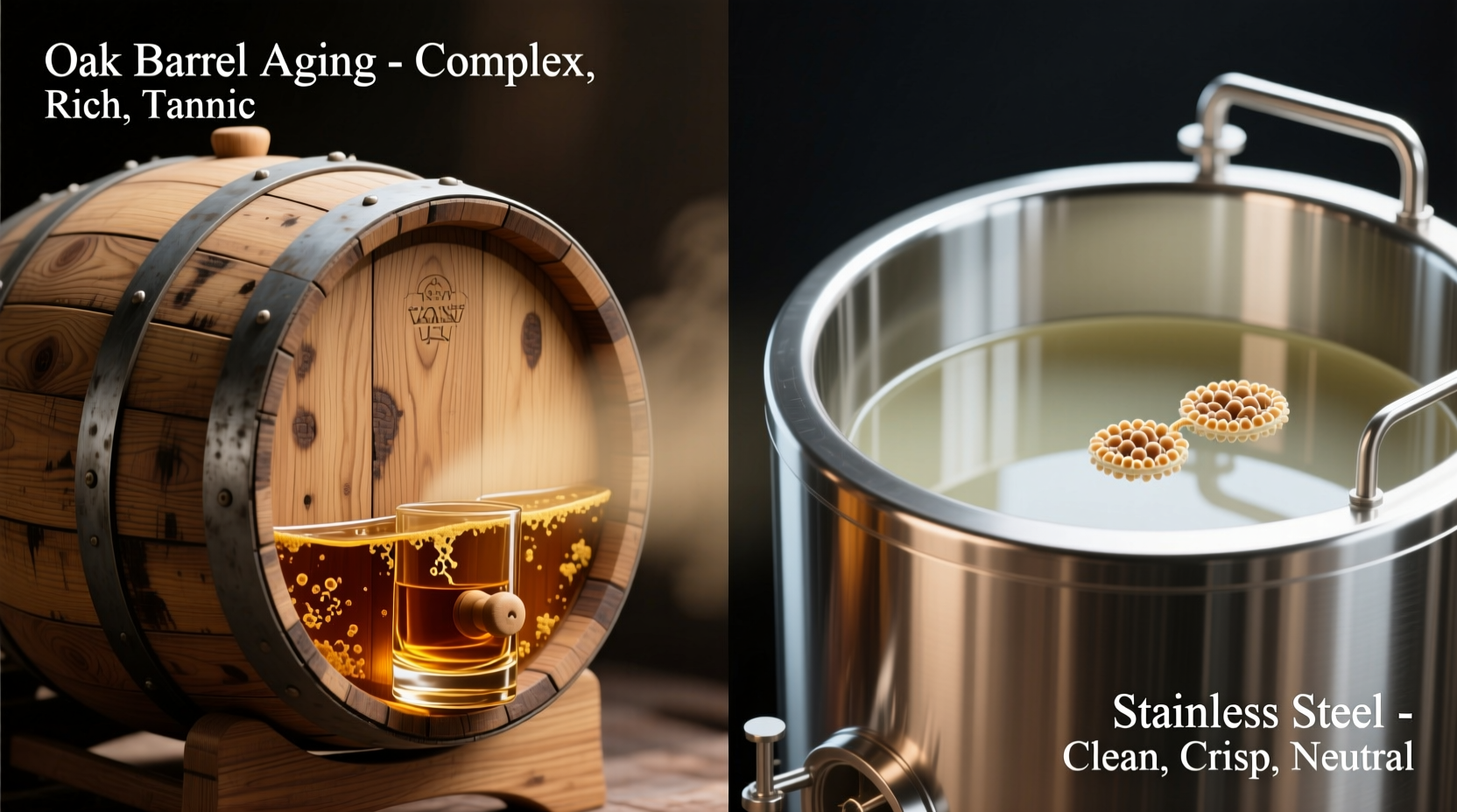Whiskey Barrel Aging Vs Stainless Steel Tanks Which Method Actually ...