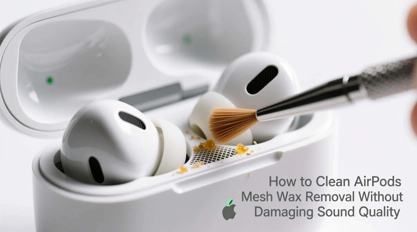How To Clean Airpods Mesh Wax Removal Without Damaging Sound Quality