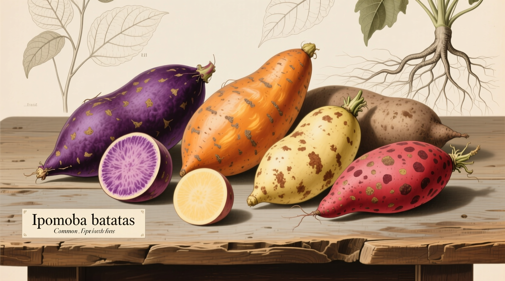 Sweet Potato Picture Guide: Identify Varieties & Features