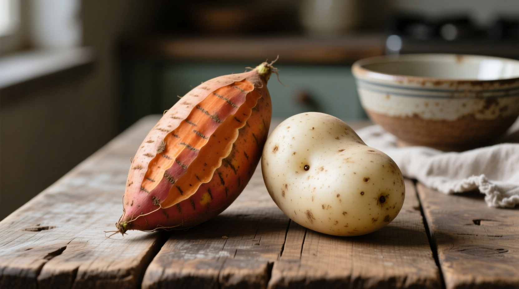 Batata Branca vs Batata Doce: Diferenças Reais e Quando Usar Cada