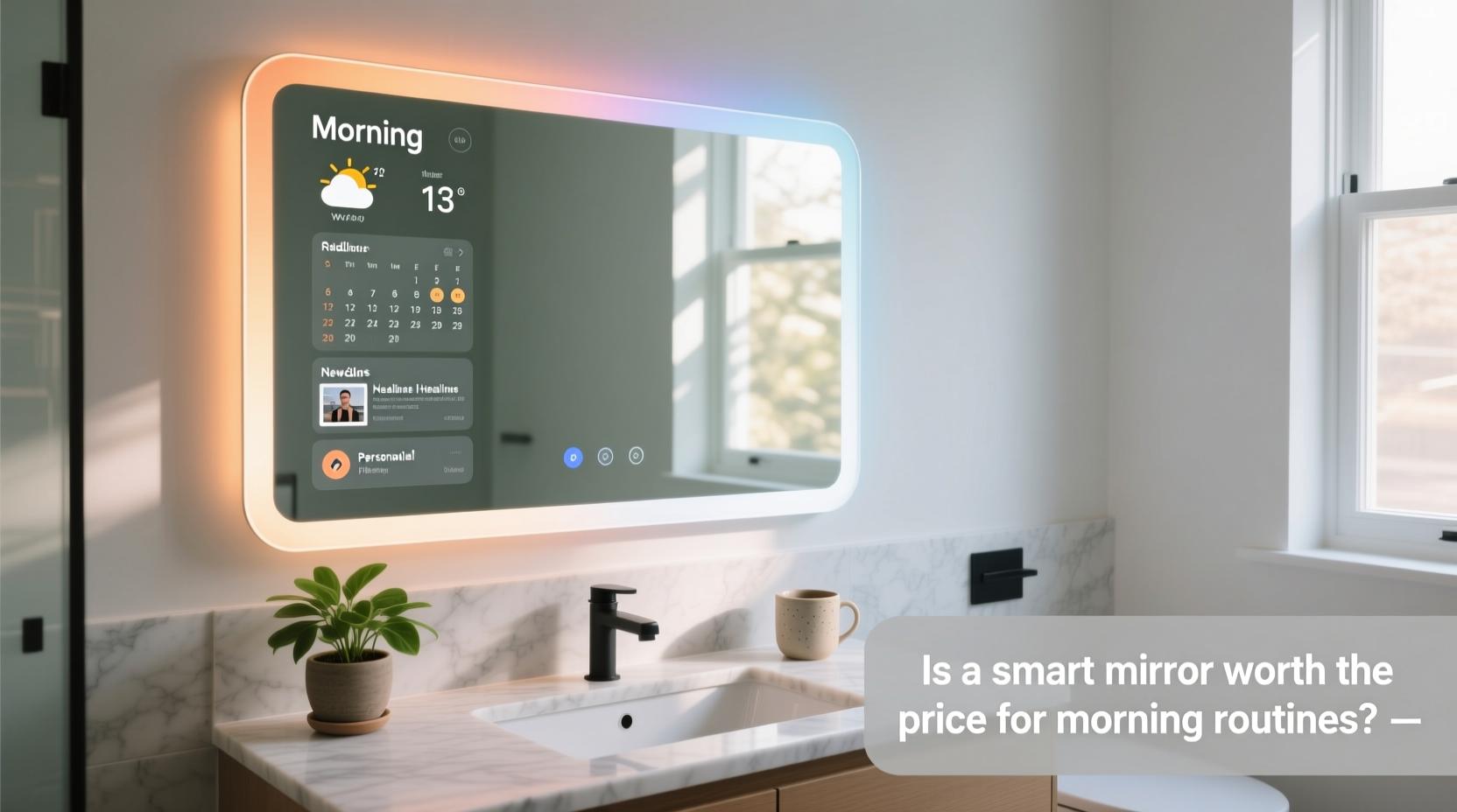 Is A Smart Mirror Worth The Price For Morning Routines