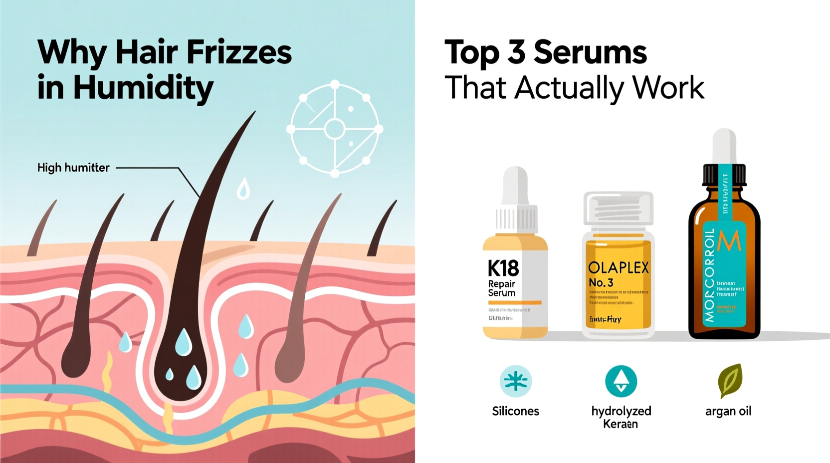 Why Does My Hair Frizz In Humidity And What Serums Actually Work