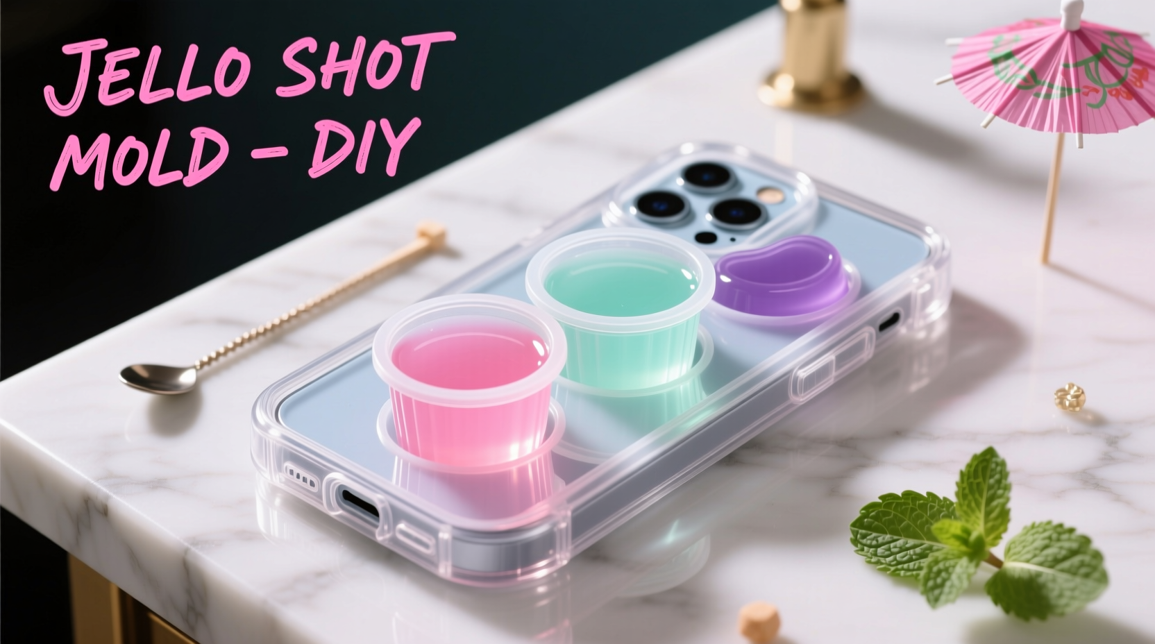 How To Make A DIY Jello Shot Mold Using Silicone Phone Cases