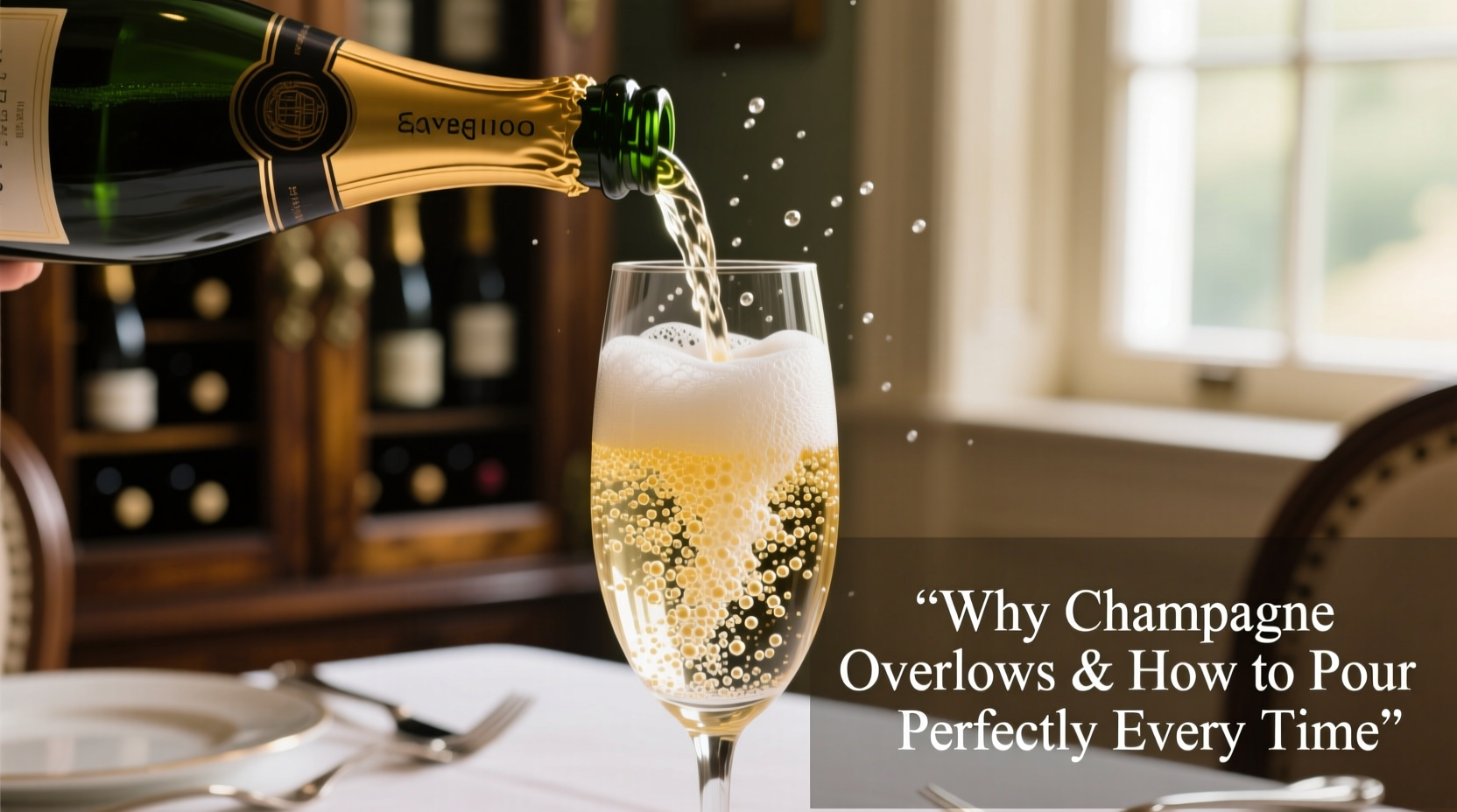 Why Does Champagne Foam Overflow And How To Pour It Perfectly Every Time