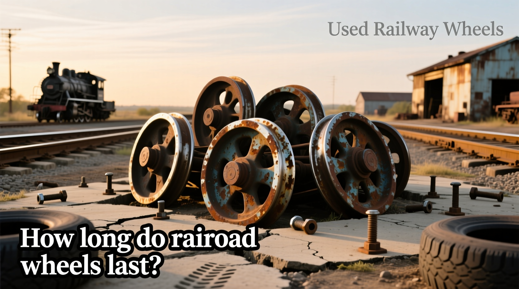 used railway wheels,How long do railroad wheels last? buying guide