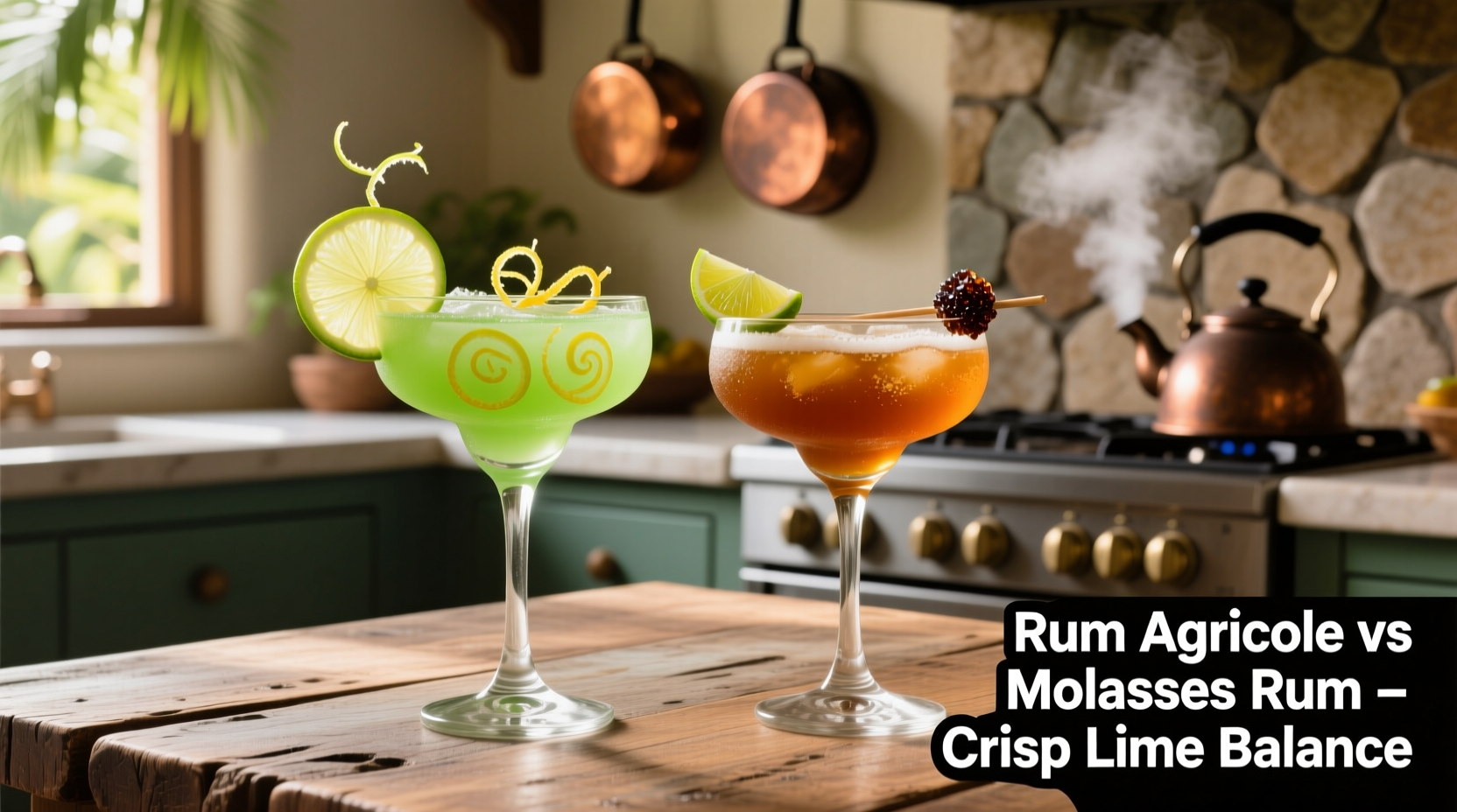 Rum Agricole Vs Molasses Rum In Daiquiris Which Delivers Crisper Lime ...