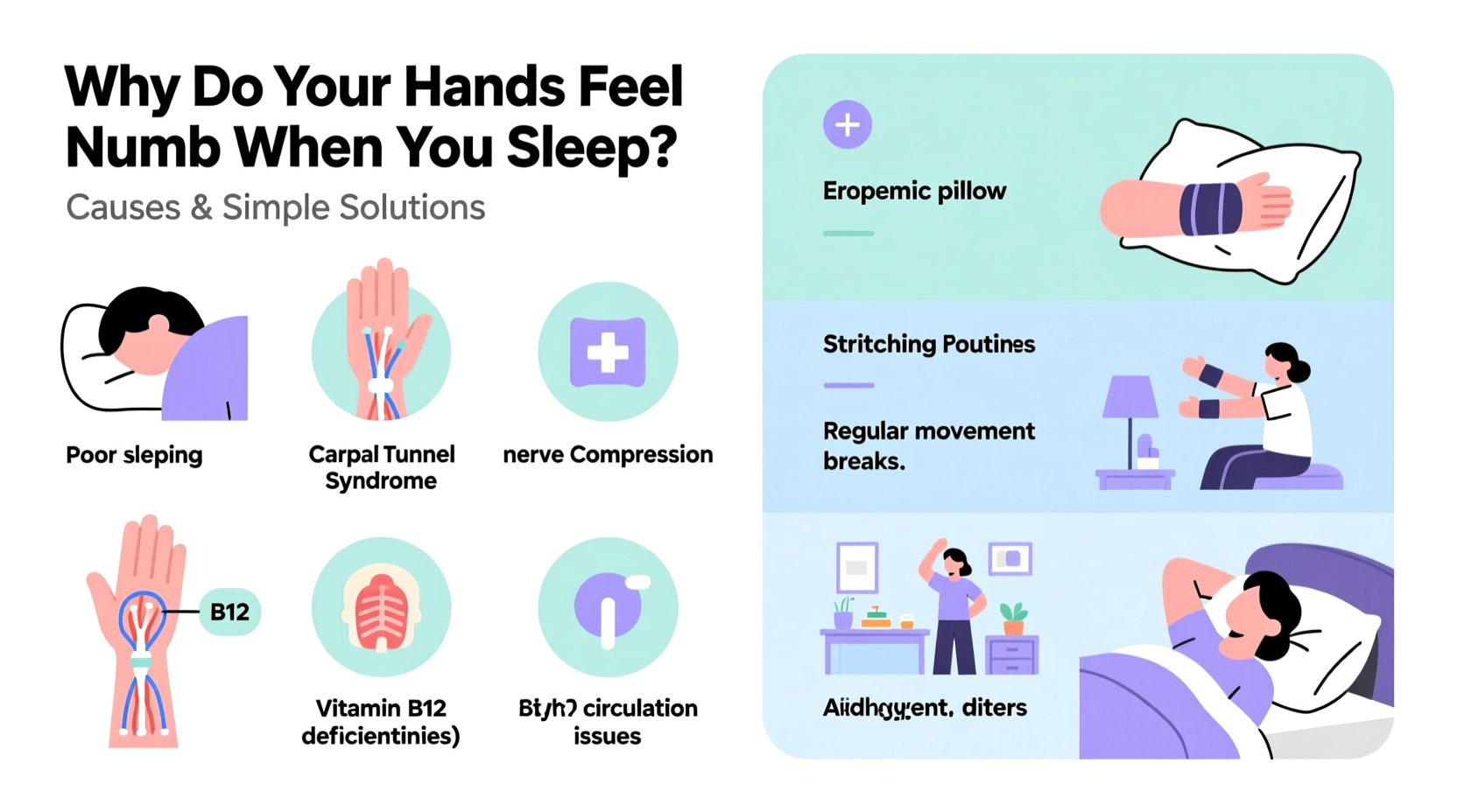 Why Do My Hands Feel Numb When I Sleep Possible Reasons And Simple ...