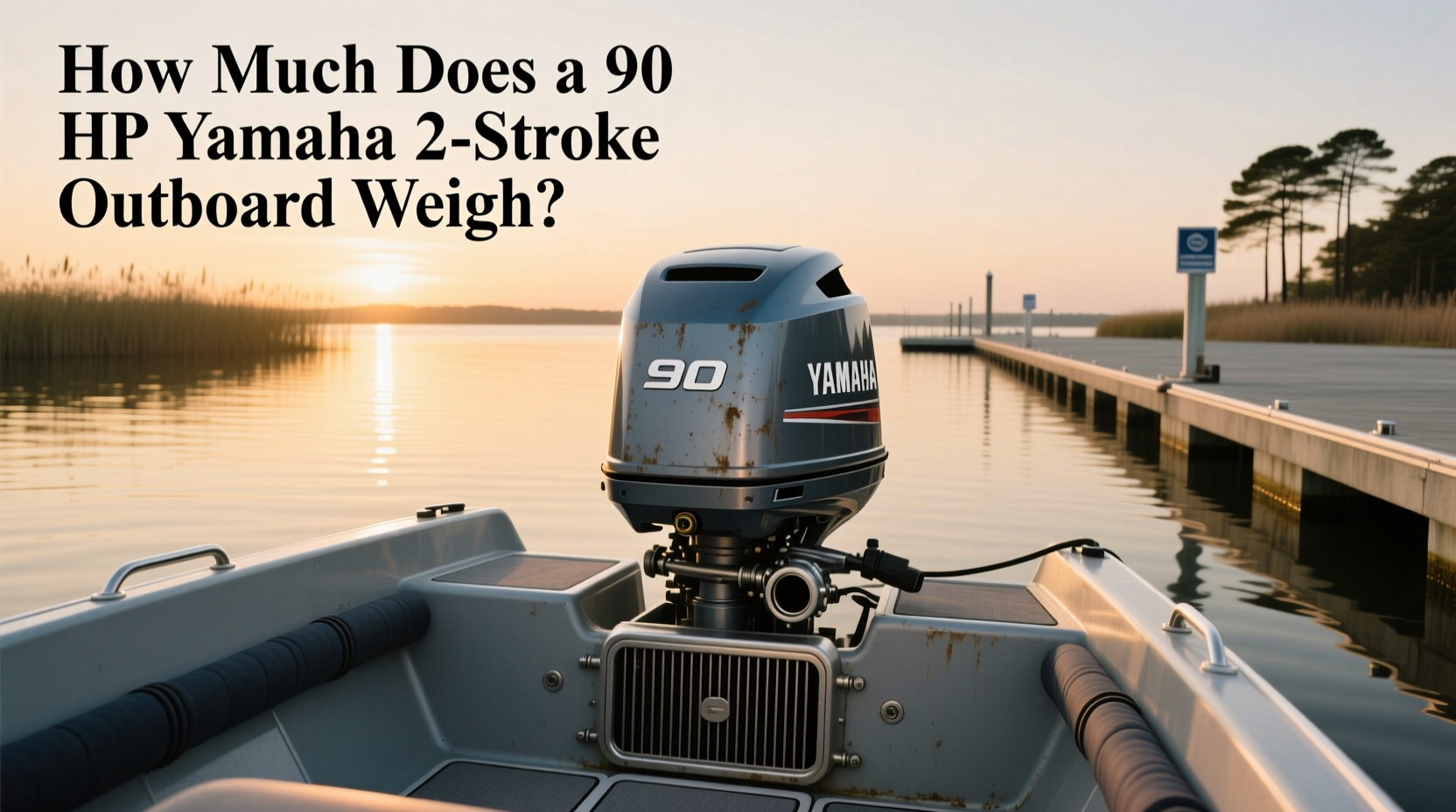 How to Choose Yamaha 90 HP 2 Stroke, How Much Does It Weigh? Buying Guide