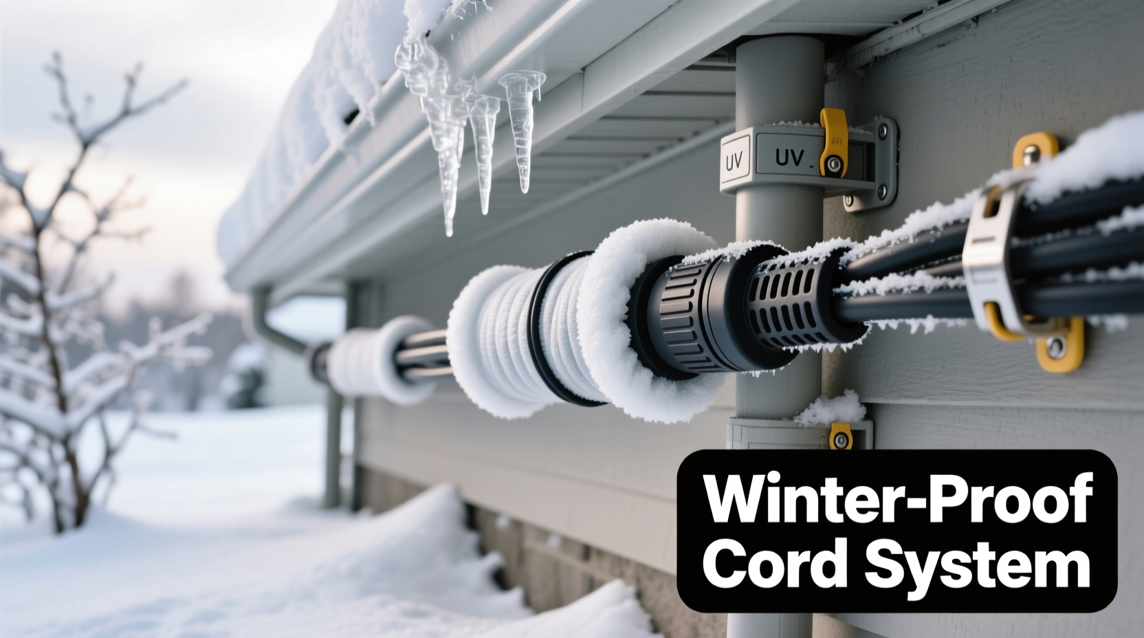 How To Protect Outdoor Extension Cords From Snow And Ice Damage
