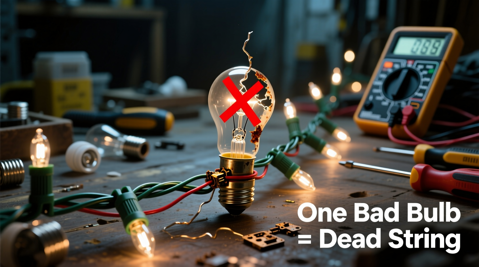 Why Do Cheap Light Sets Share One Bad Bulb That Kills The Whole String