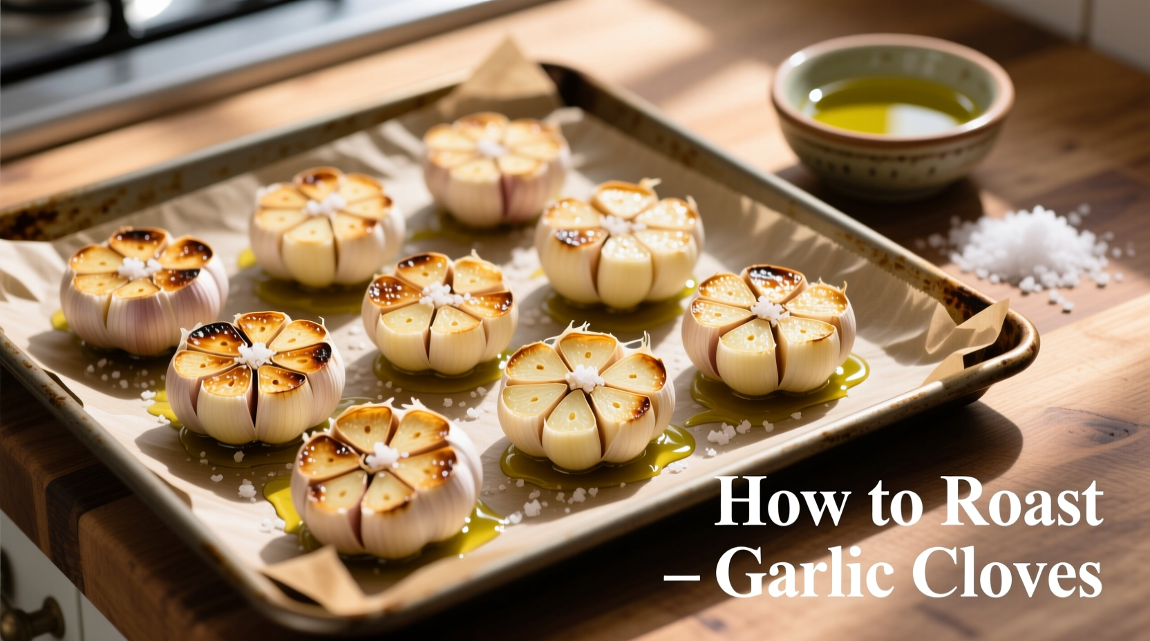 How to Roast Garlic Cloves: Simple Oven Method