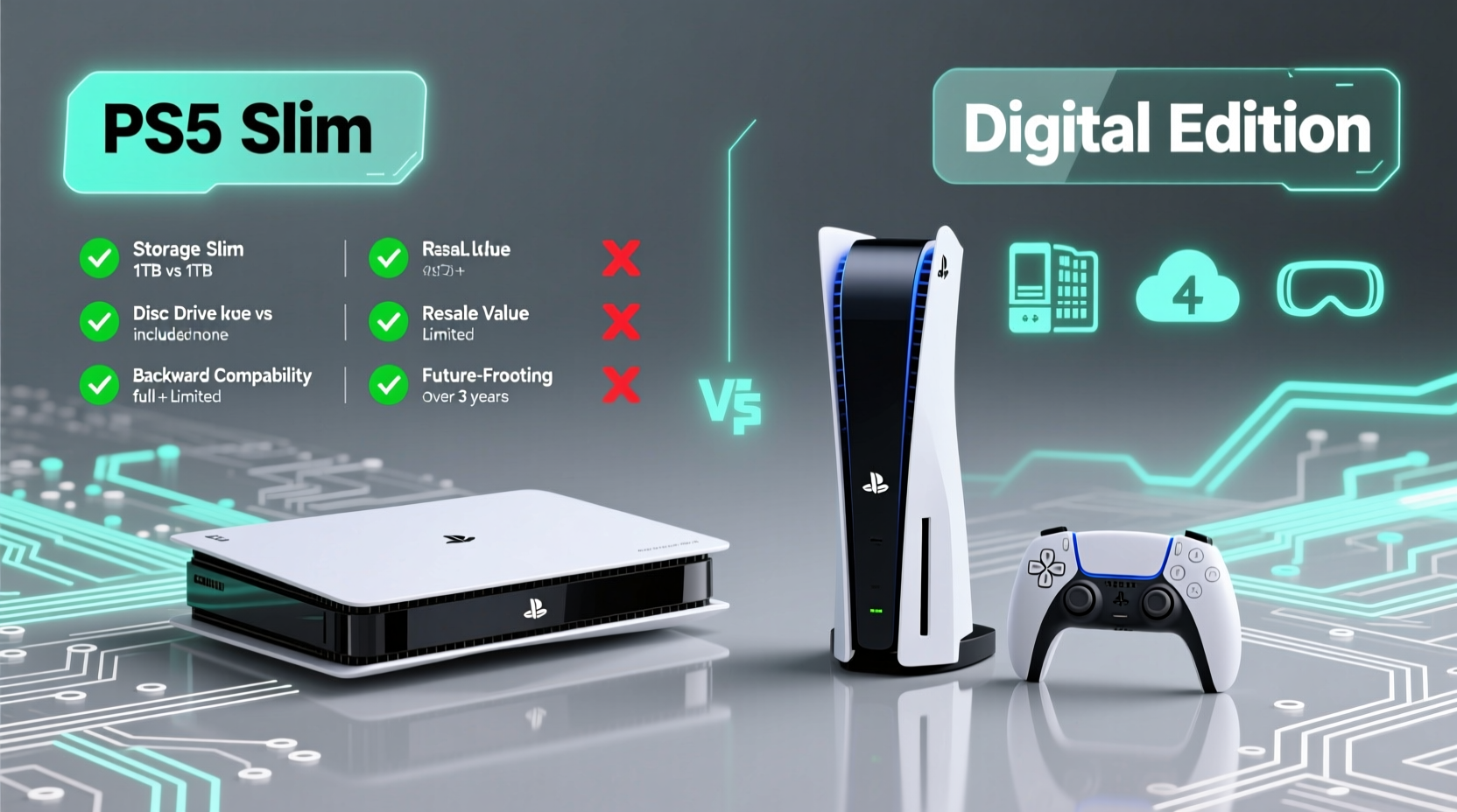 Ps5 Slim Vs Digital Edition Which Version Gives More Long Term Value