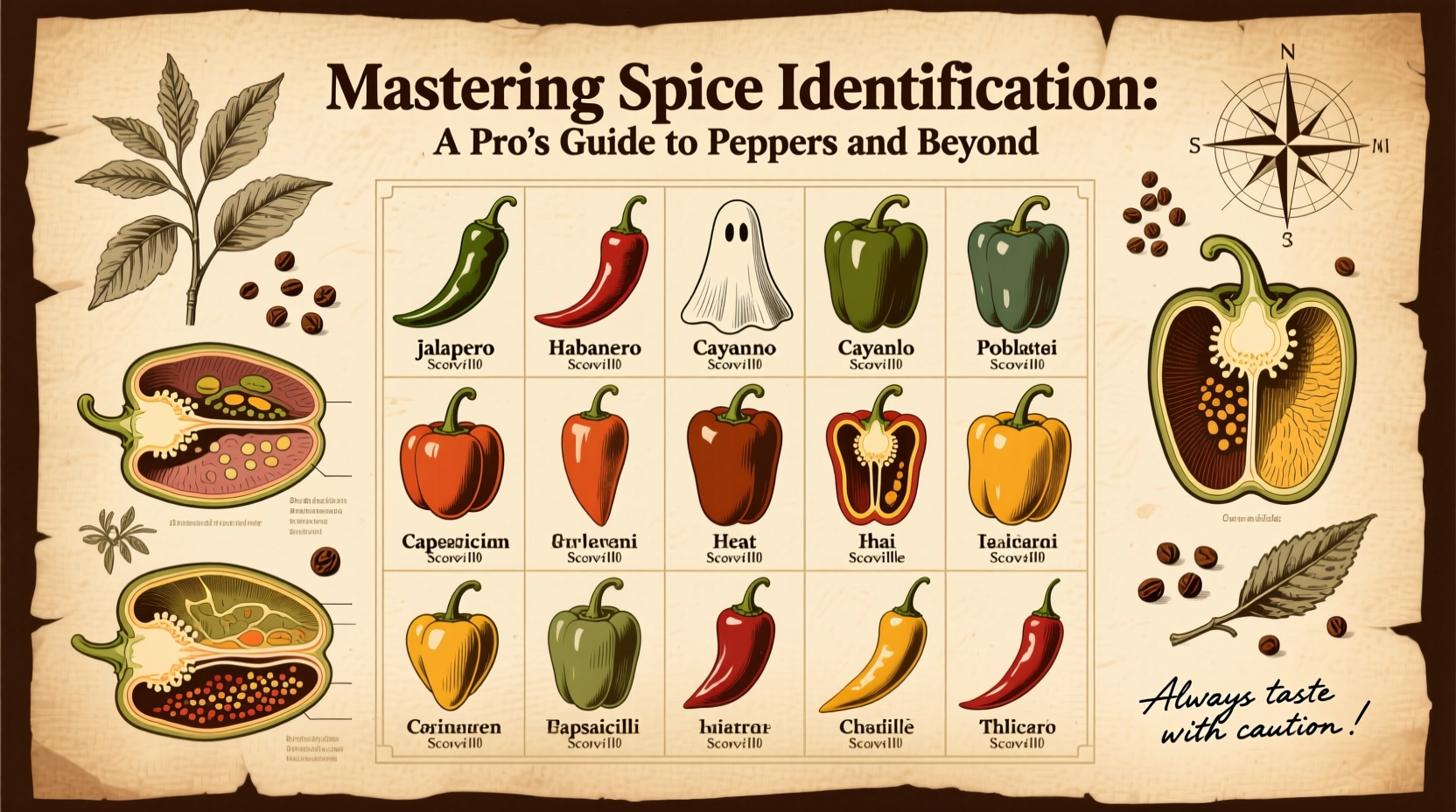 Mastering Spice Identification: A Pro’s Guide To Peppers And Beyond