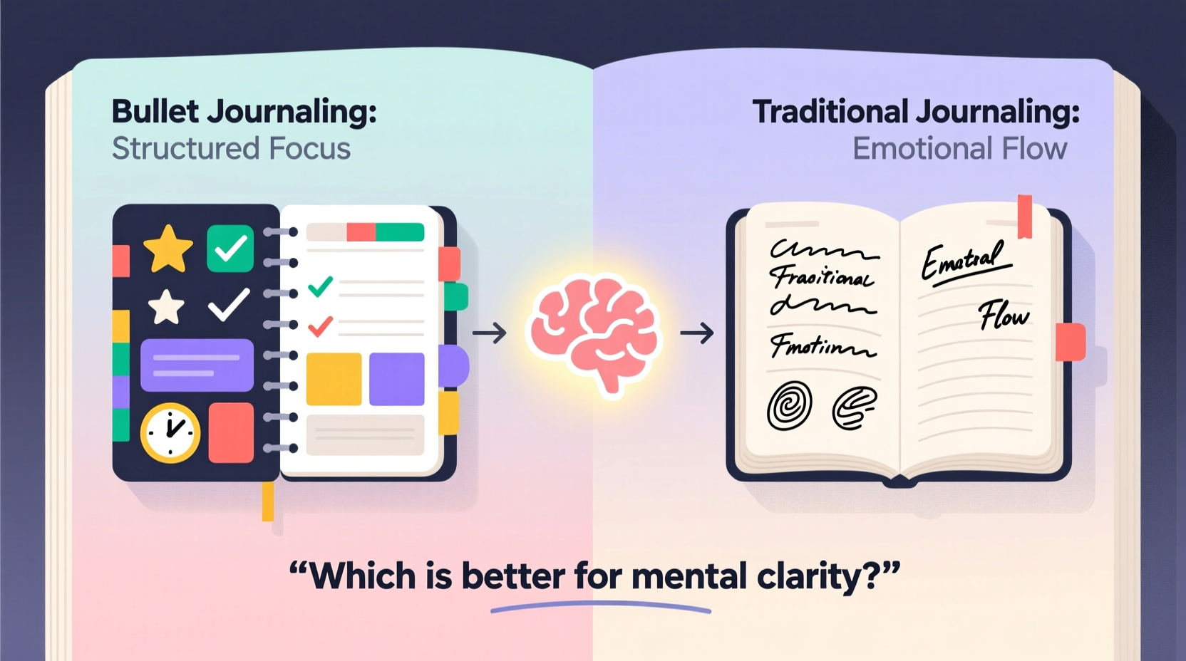 Bullet Journal Vs Traditional Journaling Which Is Better For Mental Clarity