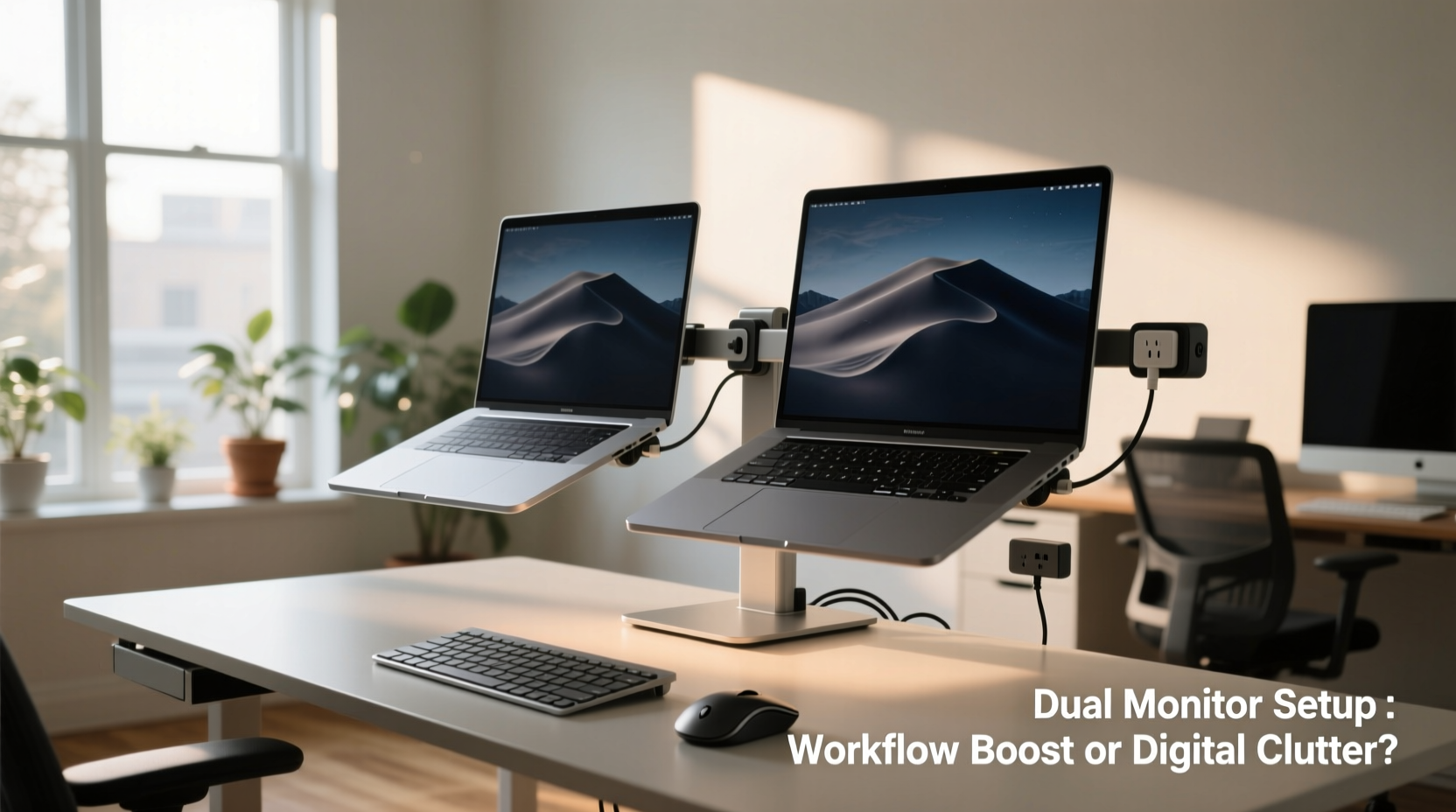 Dual Monitor Setup For Laptops Does It Improve Workflow Or Cause Clutter