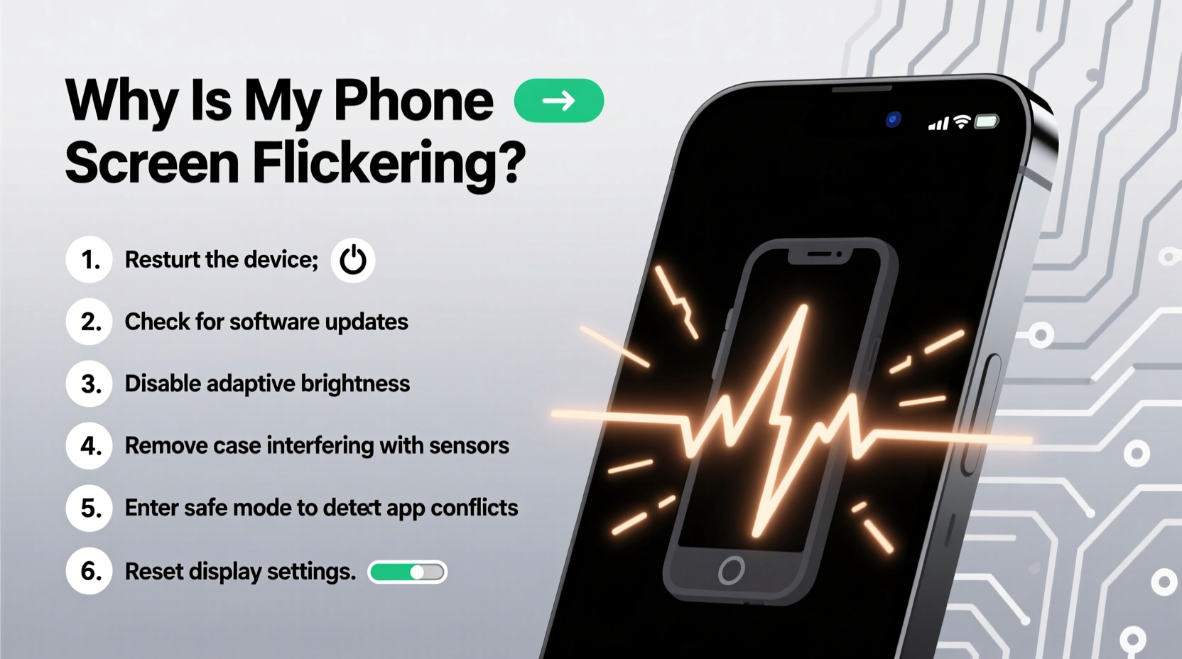 Why Is My Phone Screen Flickering And How To Stop It Fast
