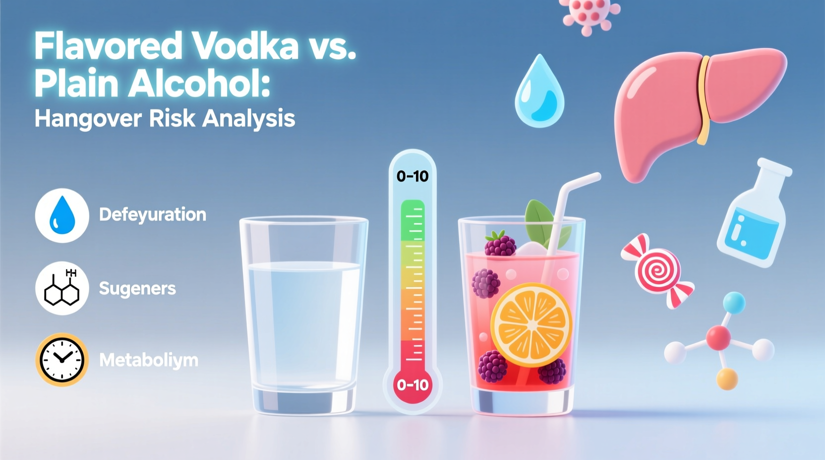 Is Flavored Vodka Worse For Hangovers Or Just As Safe As Plain