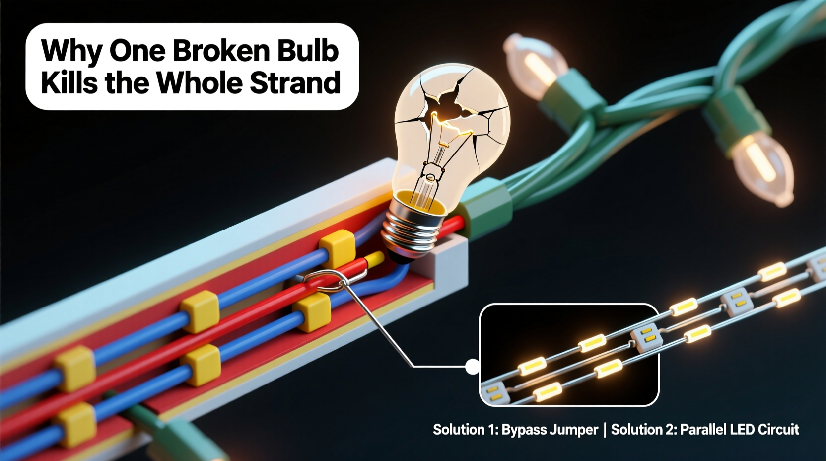 Why Do Broken Christmas Lights Affect The Whole Strand And How To ...