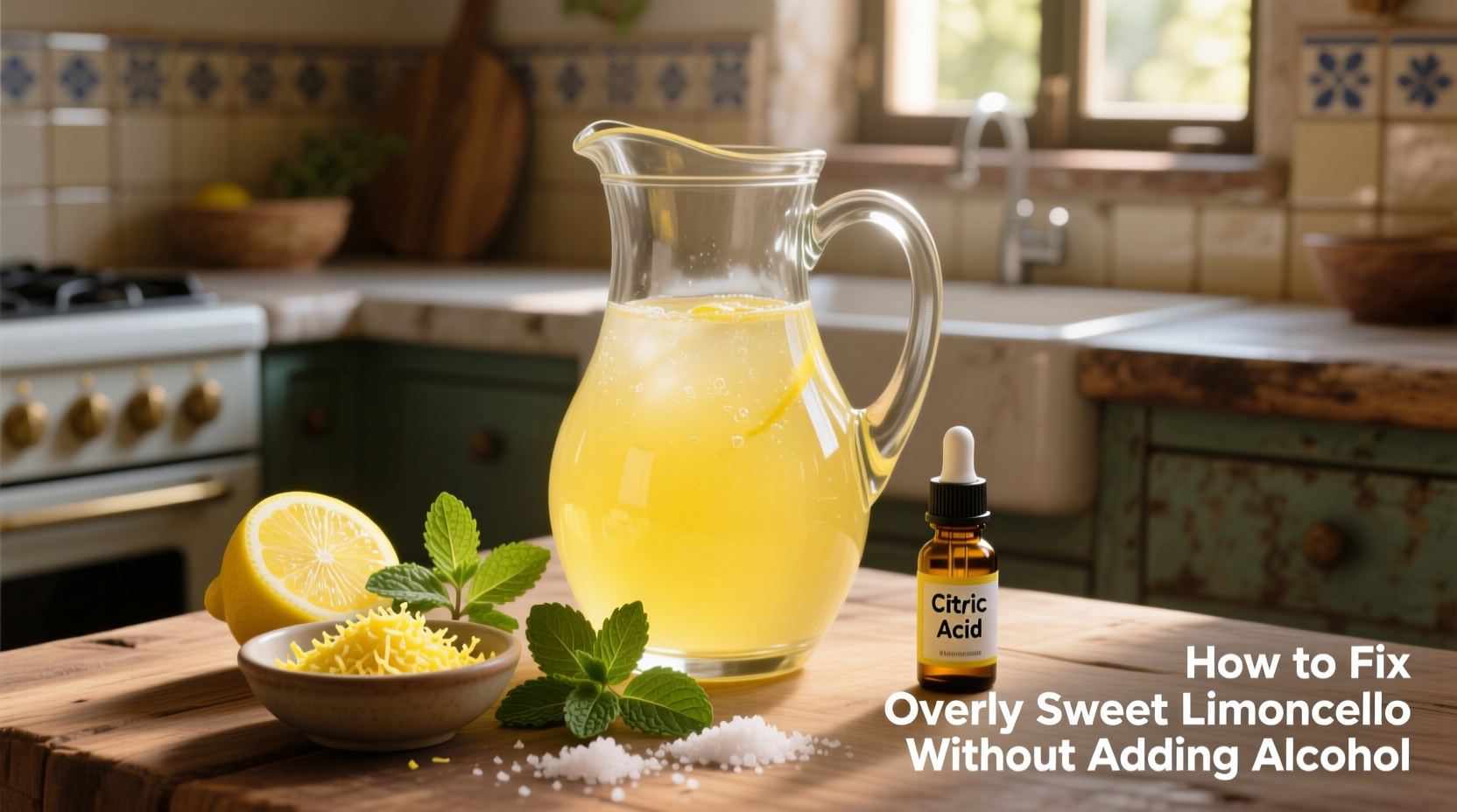 How To Fix Overly Sweet Limoncello Without Adding More Alcohol