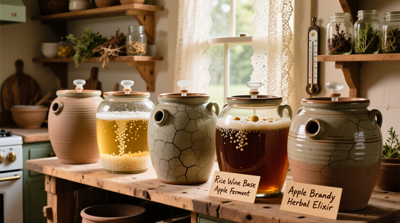Fermentation Crocks For Homemade Alcohol Safe DIY Options Explained