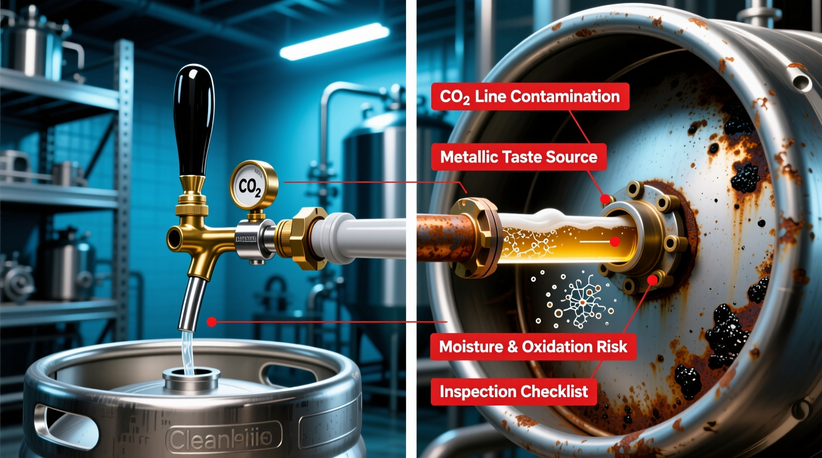Why Does My Craft Lager Taste Metallic After Kegging And How To ...