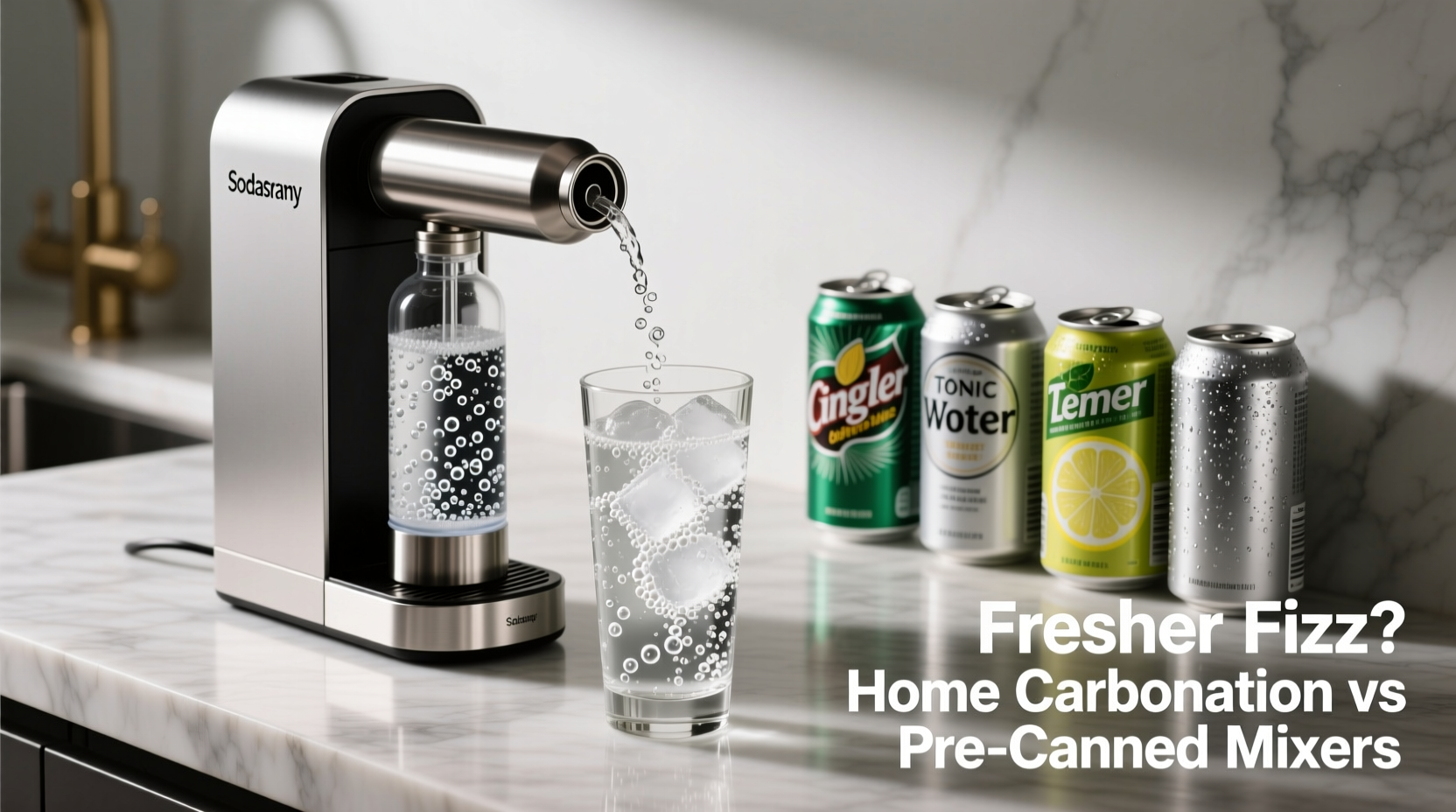 Home Cocktail Carbonation Systems Vs Pre-carbonated Mixer Cans—what ...