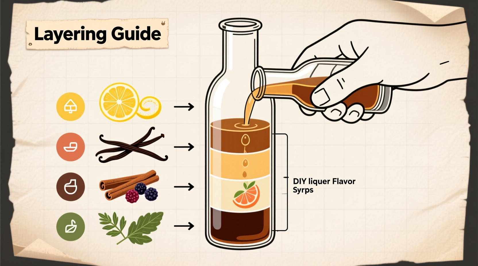 How To Layer Flavors In A DIY Liqueur Successfully