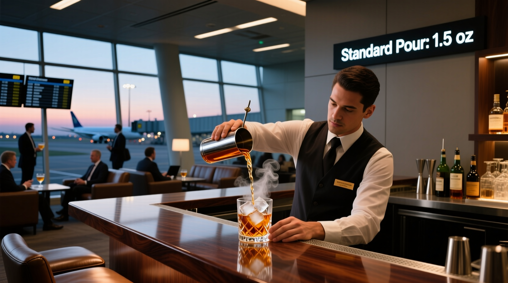 Why Do Airport Bars Serve Stronger Drinks Understanding Pour Standards