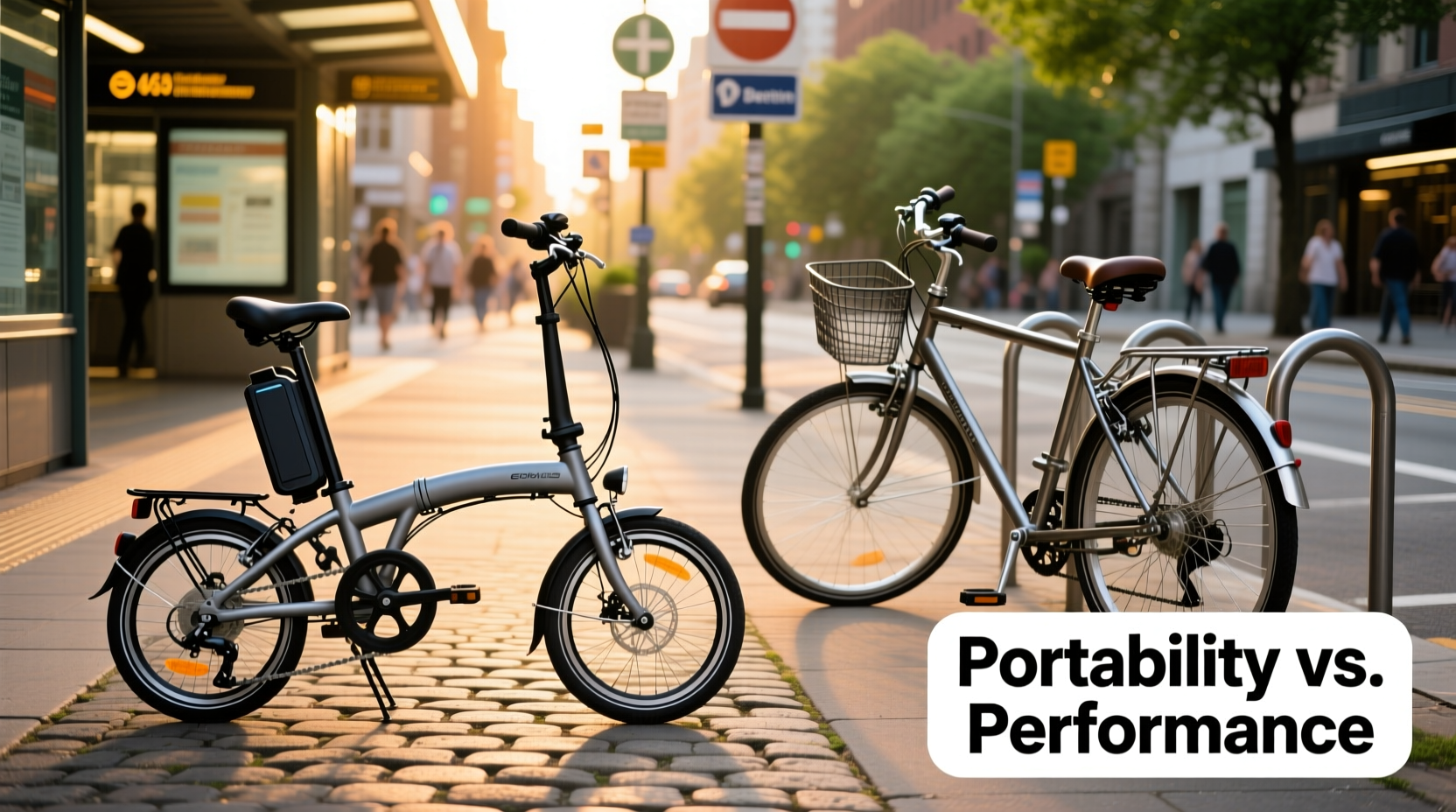 Folding E Bikes Vs Traditional Commuters Portability Vs Performance