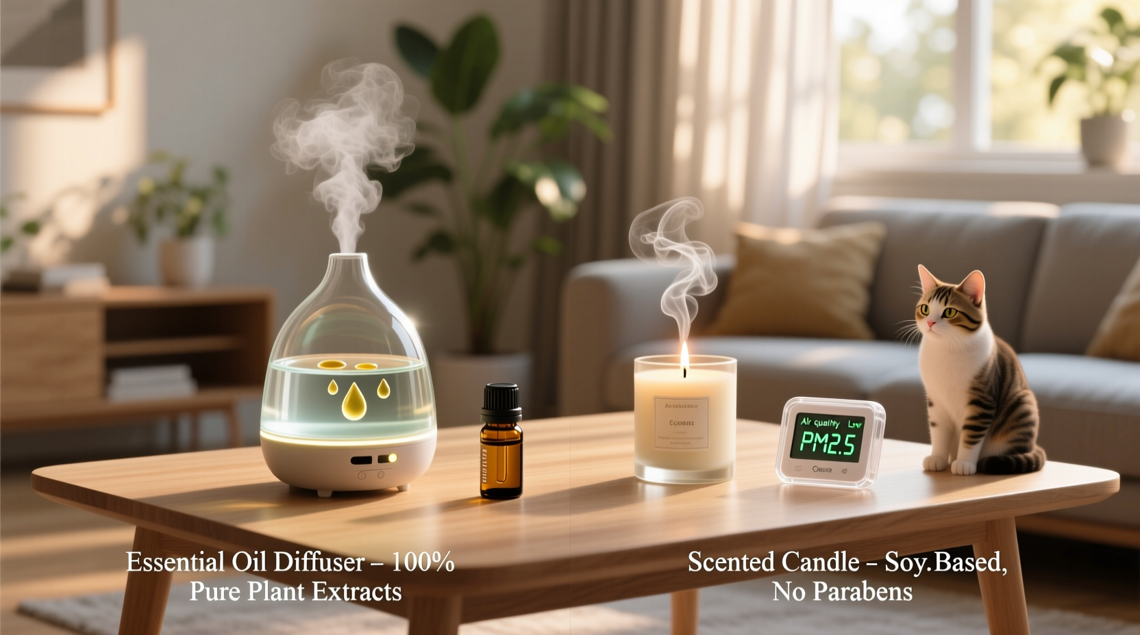 Essential Oil Diffuser Vs Scented Candle Which Is Safer For Pets And ...
