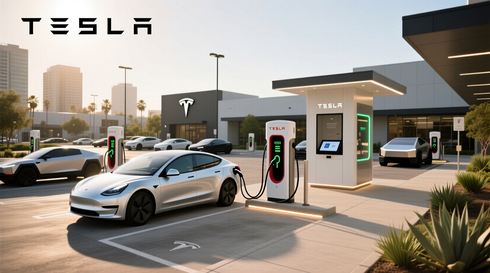 How to Choose a Tesla Commercial Charging Station: Cost & Buying Guide