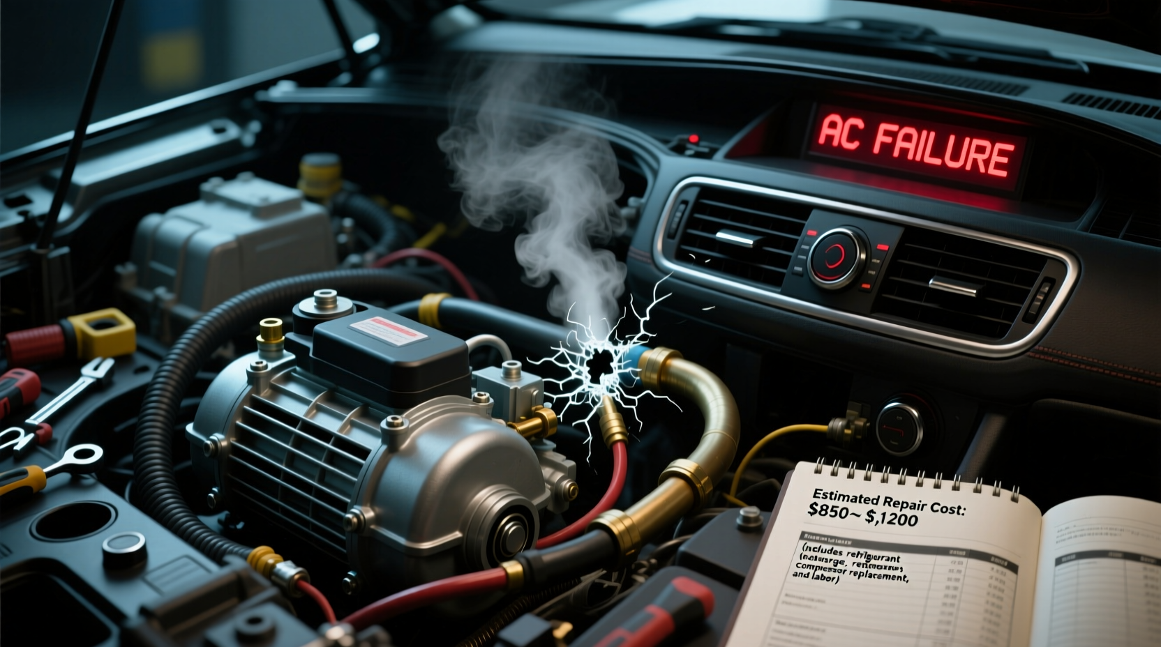 Vehicle Ac Blowing Hot Air