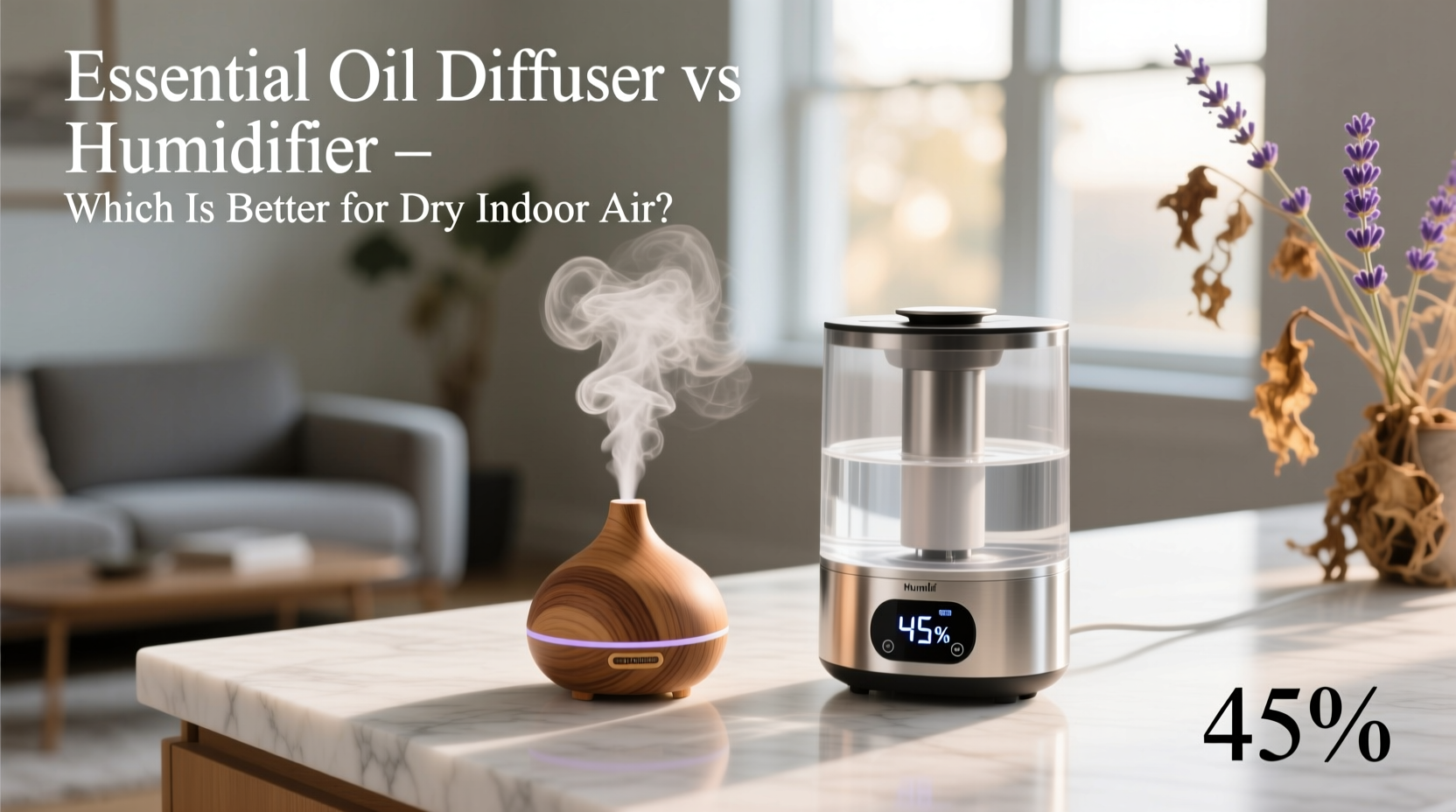 Essential Oils Diffuser Vs Humidifier Which Is Better For Dry Indoor Air