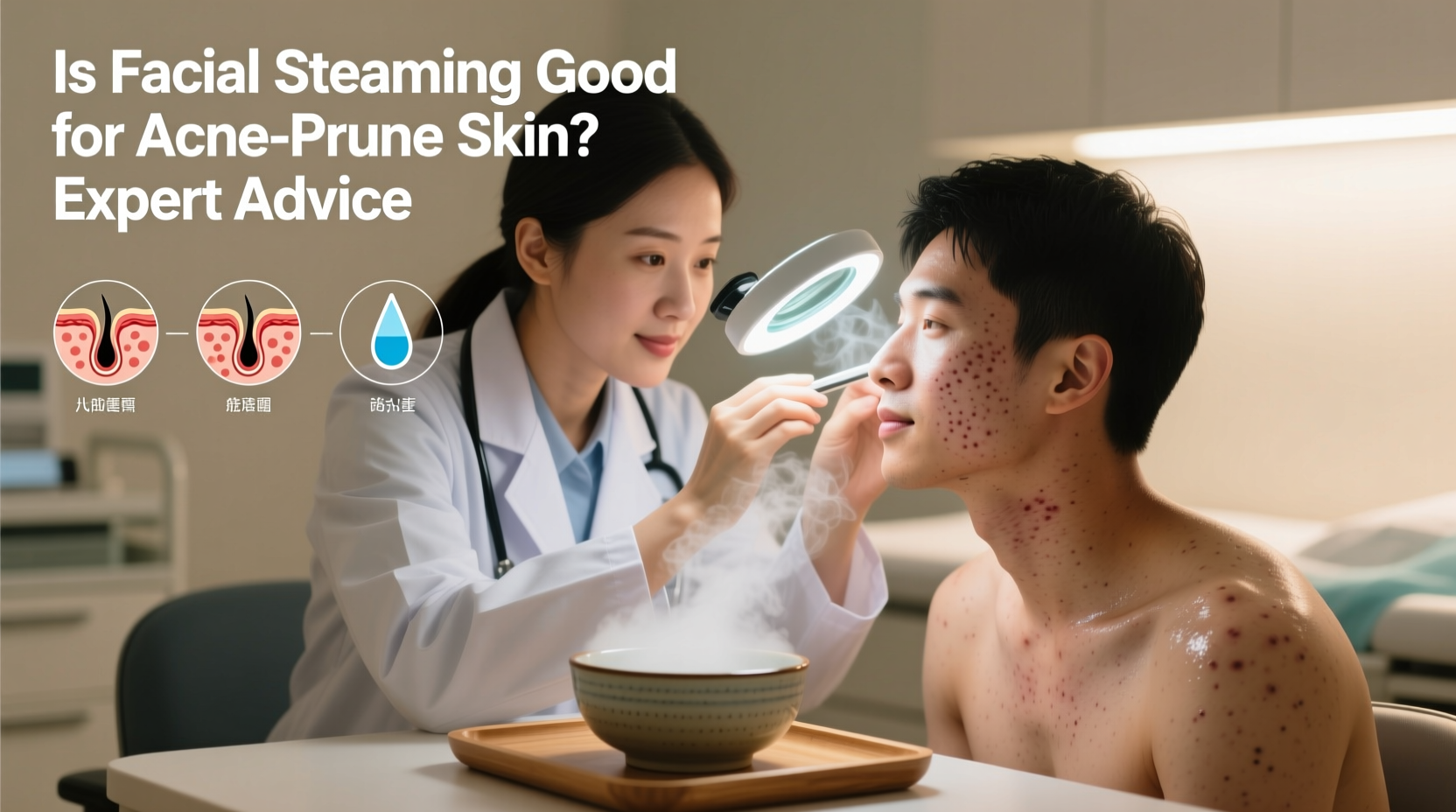 Is Facial Steaming Good For Acne Prone Skin Expert Advice
