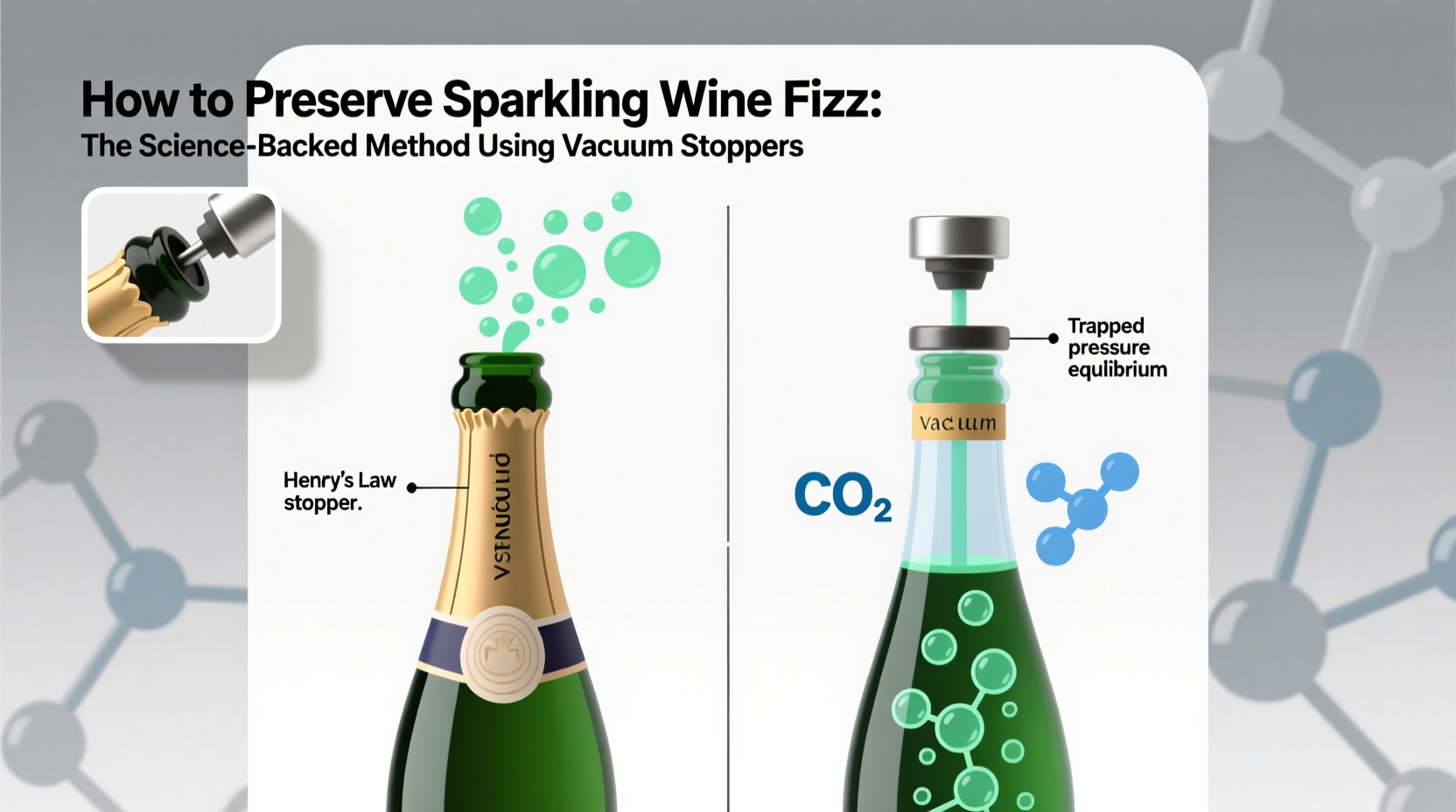 How To Store Opened Sparkling Wine Without Losing Fizz A Science-backed ...